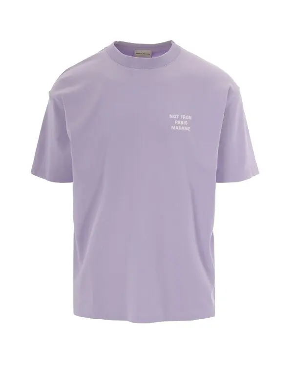Drole De Monsieur Casual Mini T-shirt For - Lavander