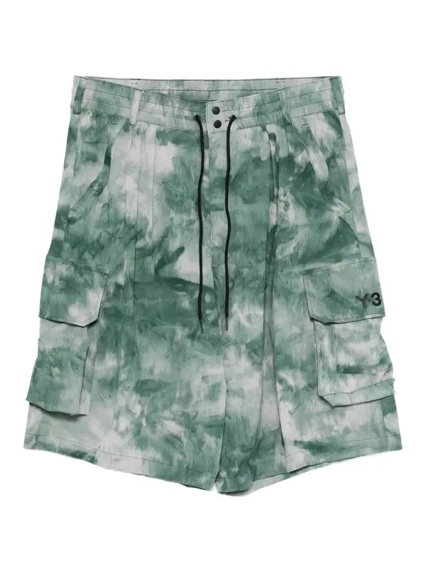 Y3 Mini Aop Plt Shorts For