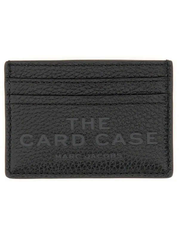 Marc Jacobs Mini Logo Card Holder 7 Cm X 10 Cm - Black