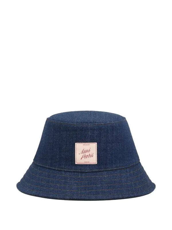AMI Paris Topstitching Hat