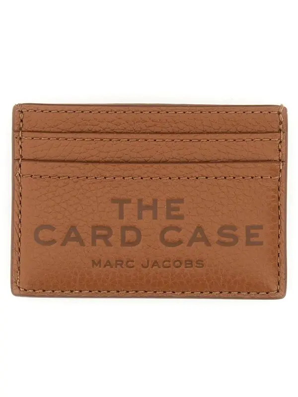 Marc Jacobs Mini Leather Card Case - Brown