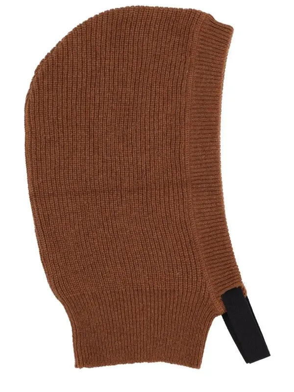 MARGARET HOWELL Ribbed Lambswool Balaclava