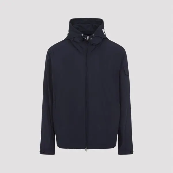 Moncler Vigeon Zip-up Down Shirt Jacket - Blue