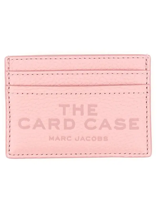 Marc Jacobs Mini Logo Wallet, 7 Cm X 10 Cm - Pink