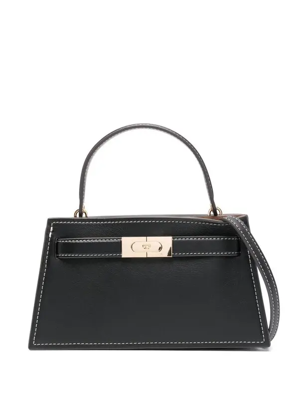 Tory Burch Mini Lee Radziwill Top-handle Bag - Black