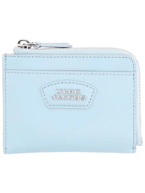 Marc Jacobs Zip Leather Wallet - Azure