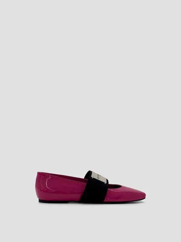 Givenchy Sliced Square Ballerina Mini Edition - Fuchsia