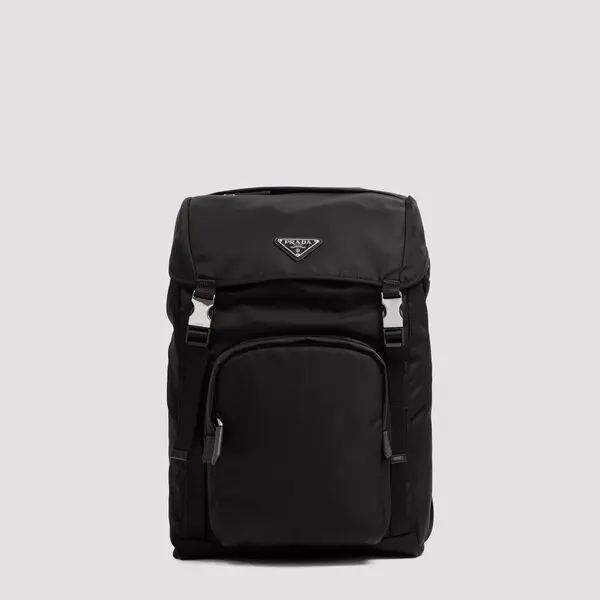 Prada Re-nylon And Saffiano Leather Backpack