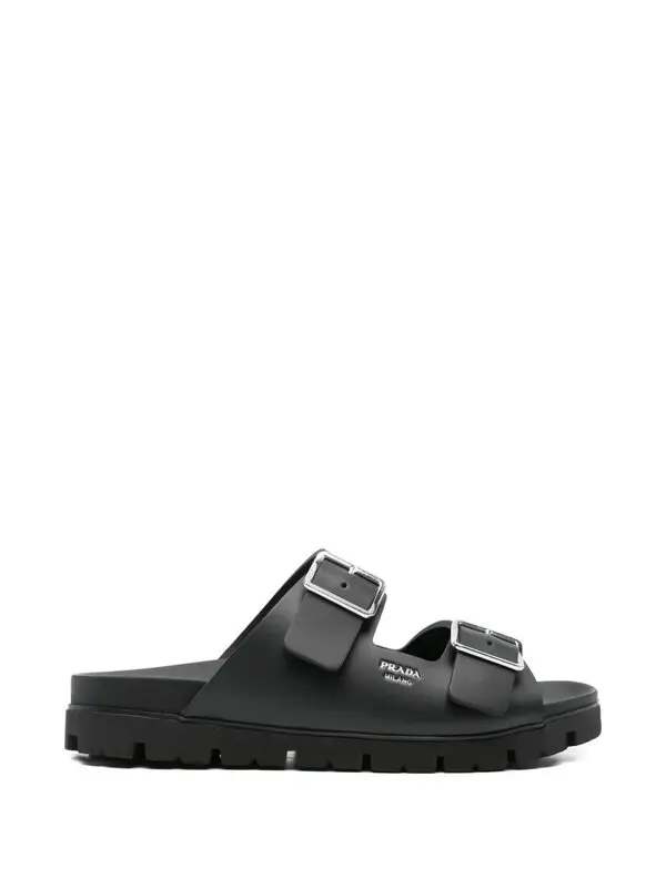 Prada Soft Printoject Sandals For