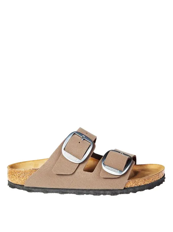 BIRKENSTOCK Big Buckle Arizona Slippers For - Marrone