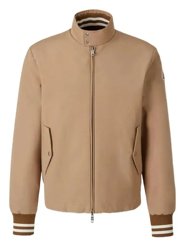 Moncler Printiure Bomber Jacket - Open Beige
