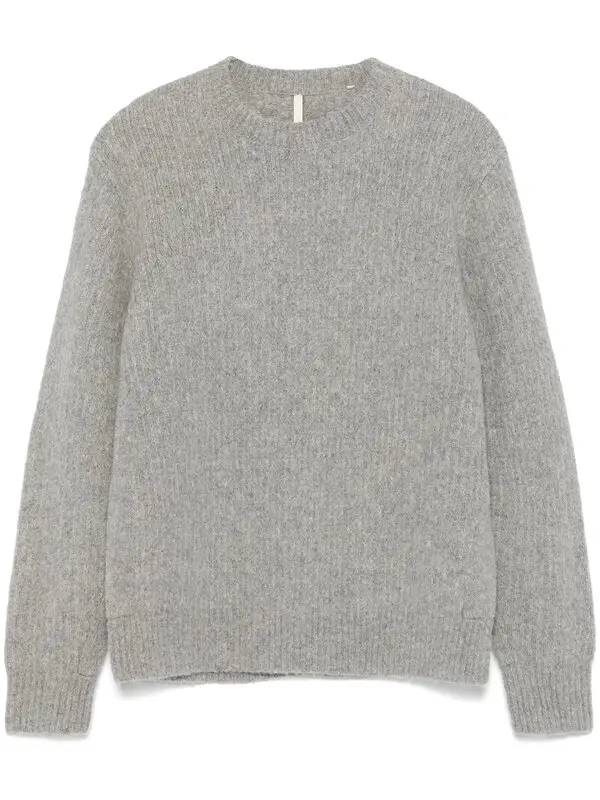 SUNFLOWER Lightweight Brushed Ribbed Pullover Sweater 5gg Knit