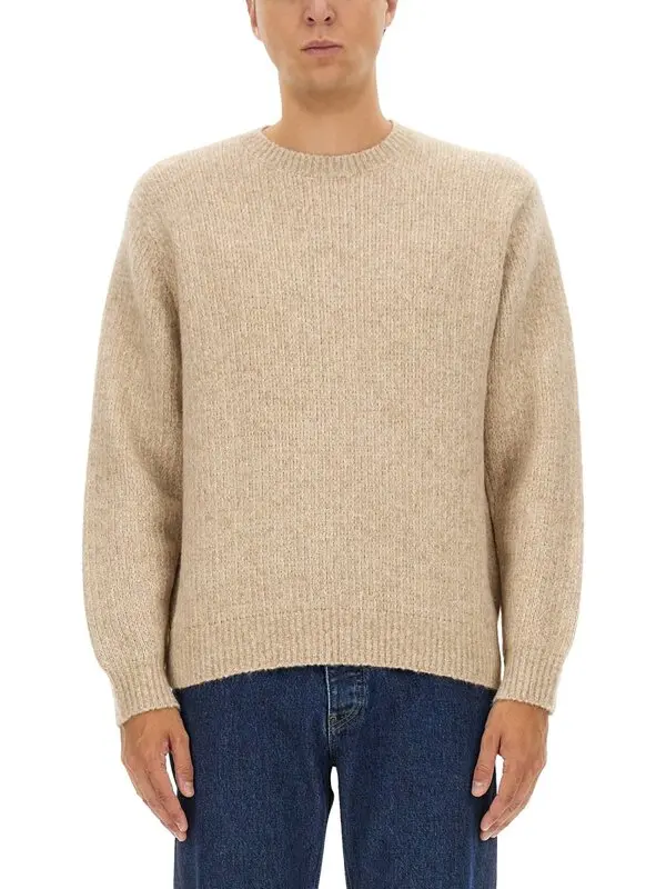 SUNFLOWER Regular Fit Yak And Alpaca Blend Sweater