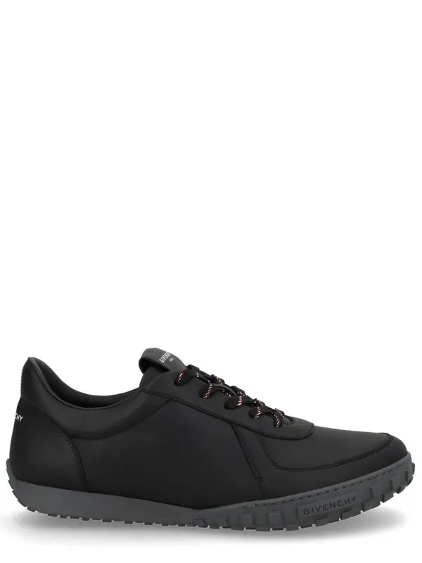 Givenchy Glide Sneakers In Leather - Black