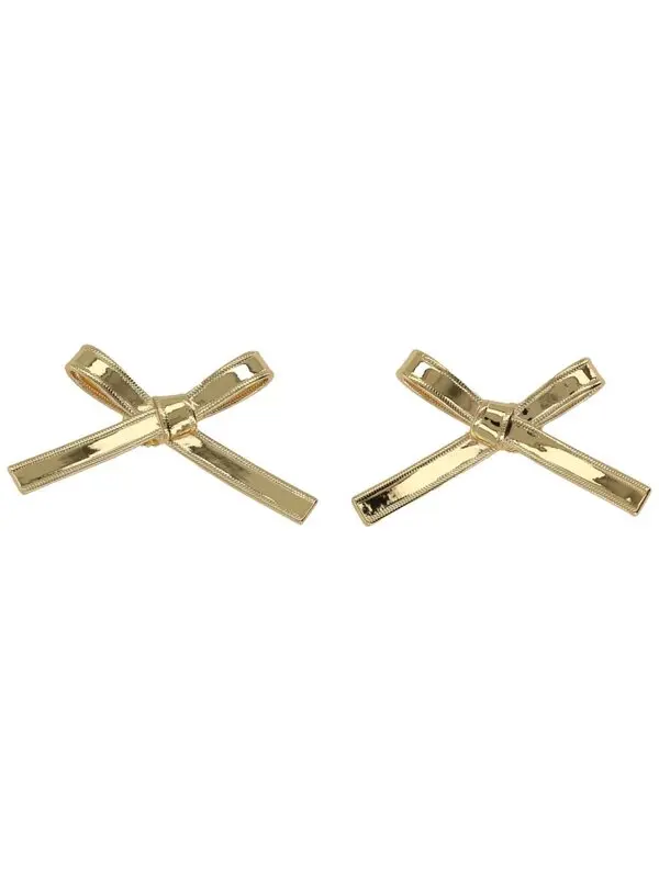 Marc Jacobs Bow Hair Clips - Gold
