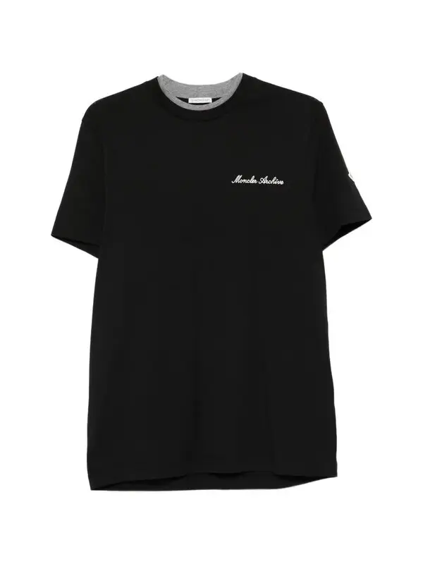Moncler Mini Short Sleeve T-shirt - Black