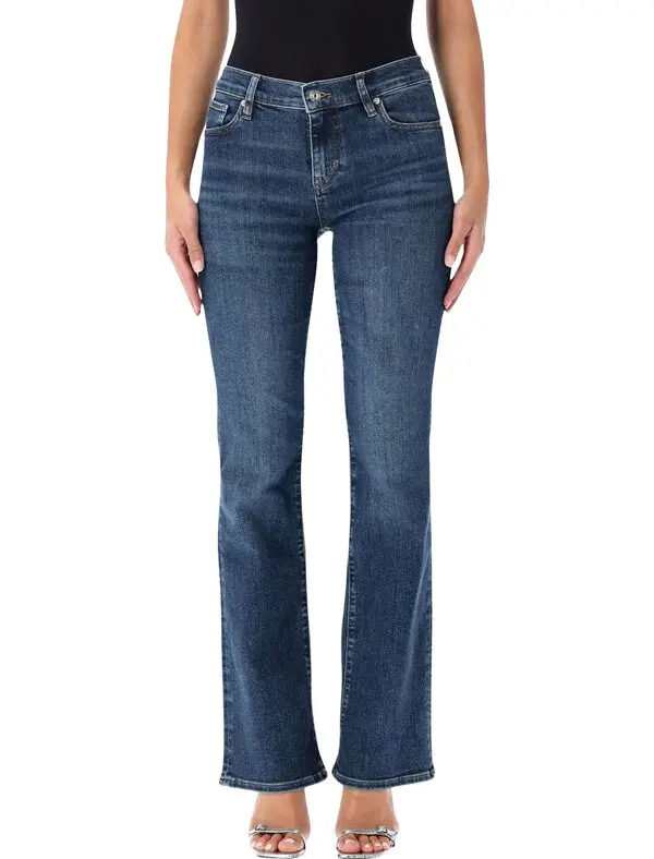 FRAME High-rise Bootcut Jeans - Showdown