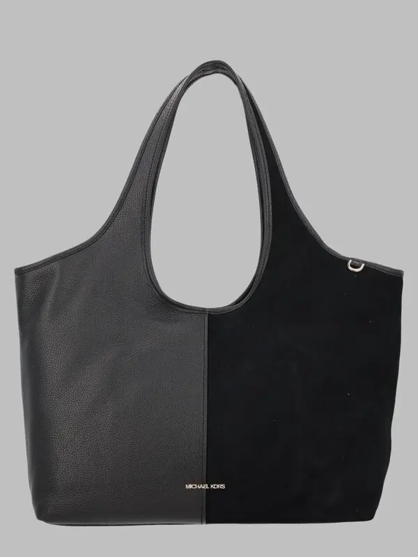 Michael Kors Monogram Shoulder Bag - Black