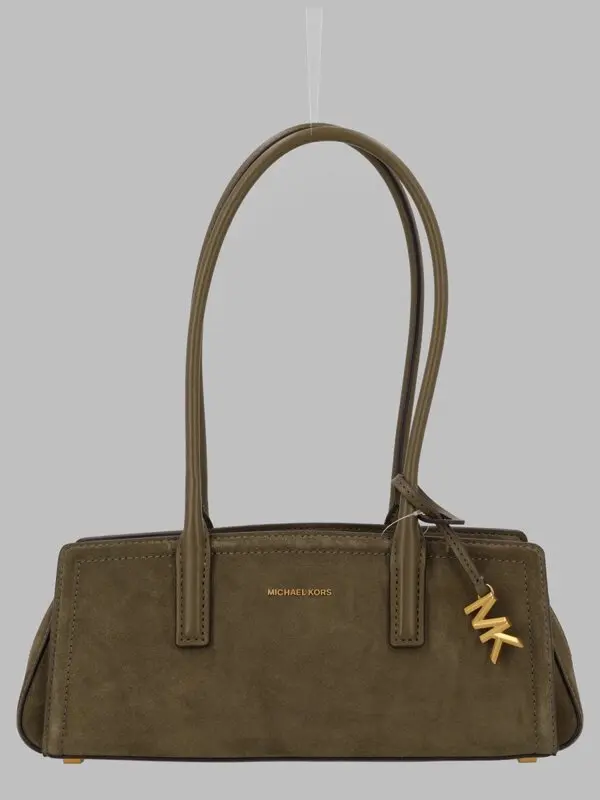 Michael Kors Monogram Shoulder Bag - Brown