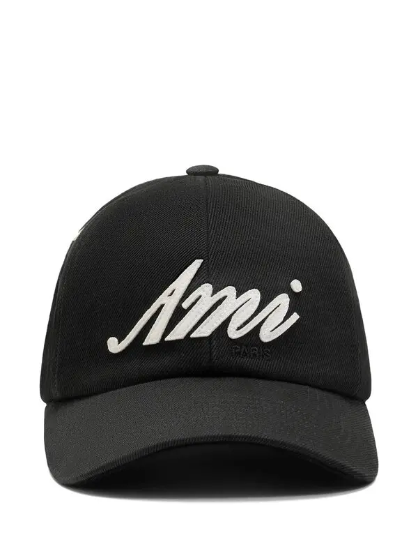 AMI Paris Baseball Cap With Embroidered Logo