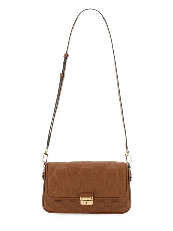 Michael Kors Logo Shoulder Bag - Buff