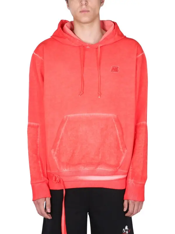 Helmut Lang Military-inspired Hooded Sweatshirt For