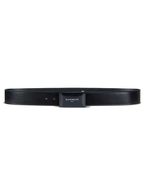 Givenchy Signature Buckle Belt - Black