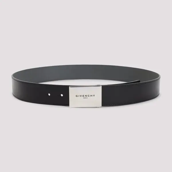 Givenchy Label Reversible Belt - Black