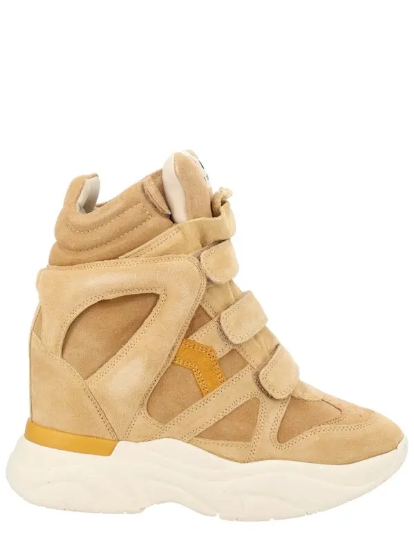 Isabel Marant Étoile High Top Sneakers - Beige