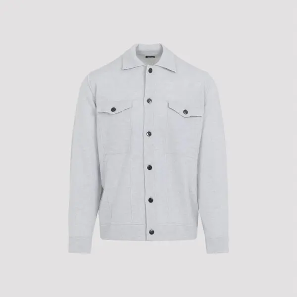 Kiton Button-fastening Flap-pocket Shirt Jacket