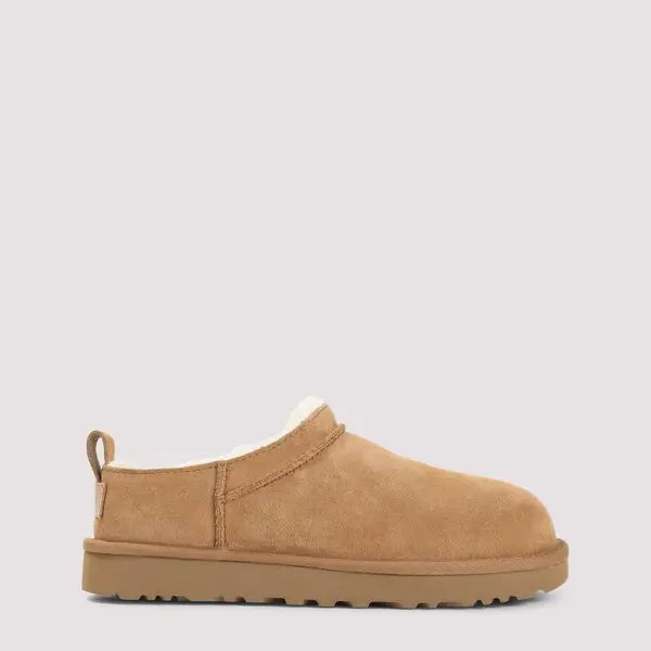UGG Classic Micro Leather Boots - Brown