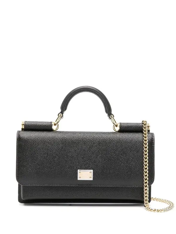 Dolce & Gabbana Elegant Mini Handbag With Magnetic Closure - Nero