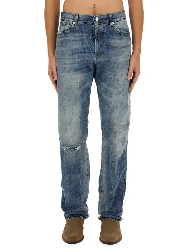 DEPARTMENT 5 Classic Fit Denim Jeans - Blue