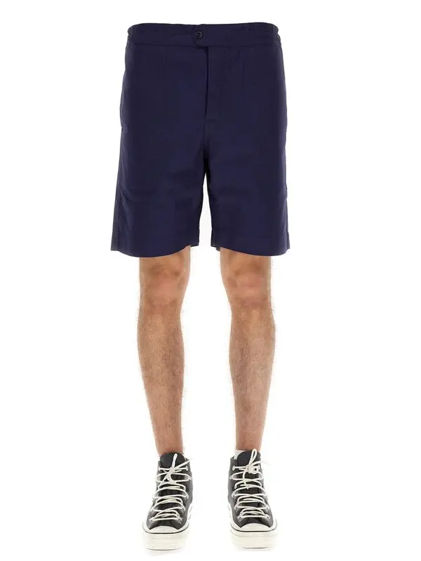 UMBRO X YMC Logo Patch Bermuda Shorts