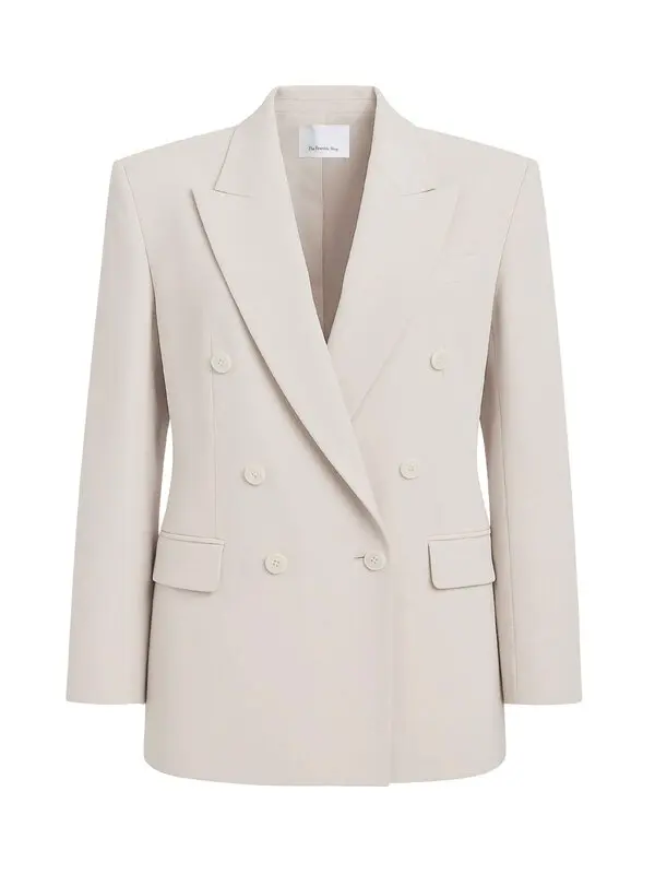 THE FRANKIE SHOP Double Breasted Blazer