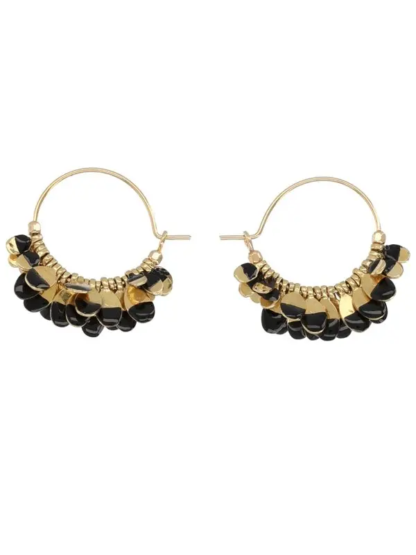 Isabel Marant Étoile Casablanca Hoop Earrings - Black