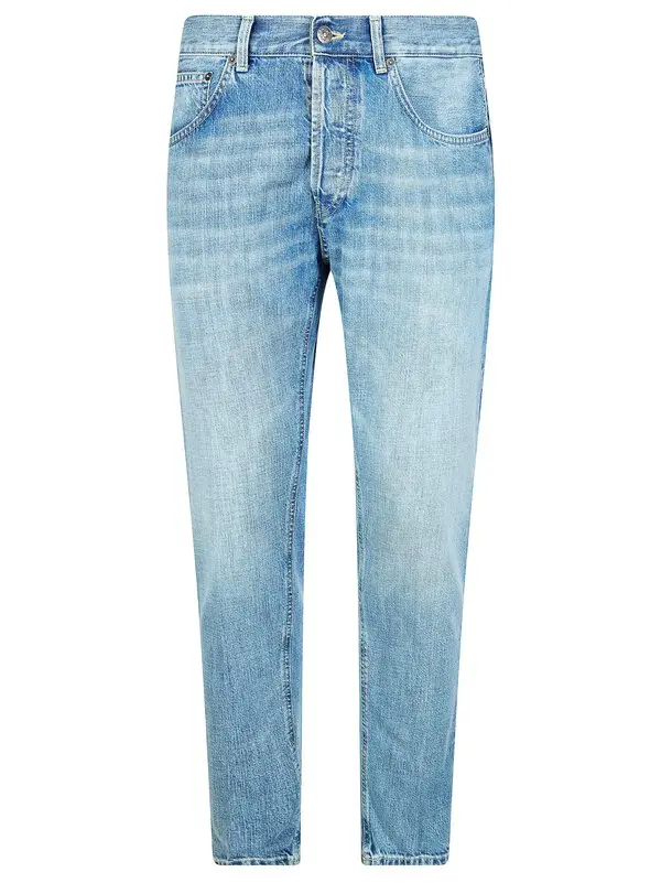 DONDUP Slim Fit Carrot Jeans - Blu