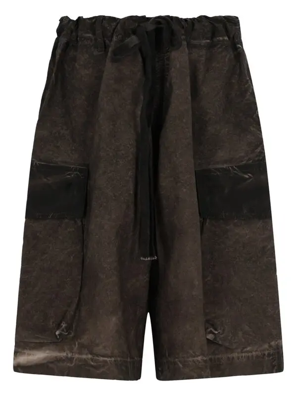 UMA WANG Panther Shorts - Brown