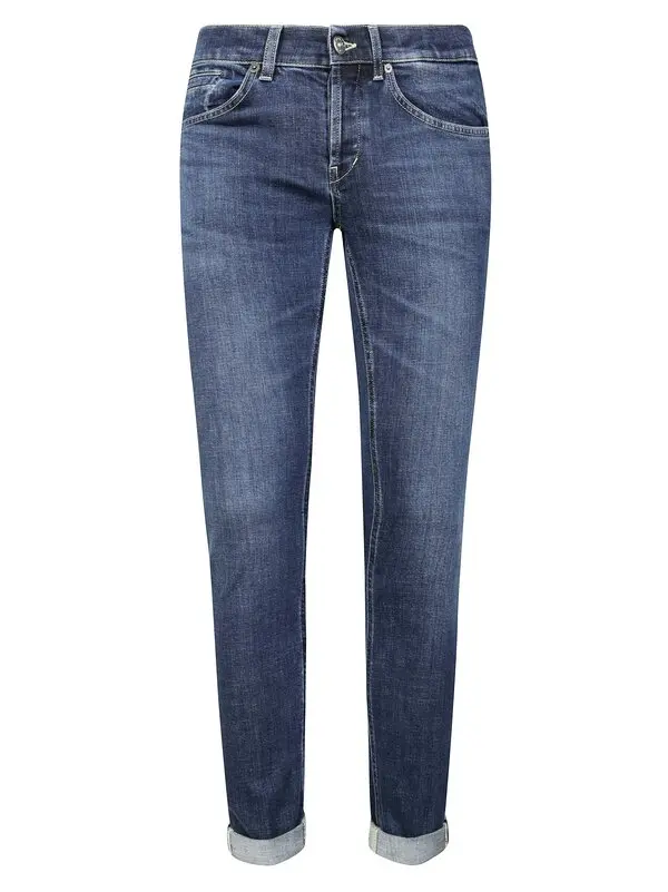 DONDUP Mini Trousers Premium Cotton - Blu