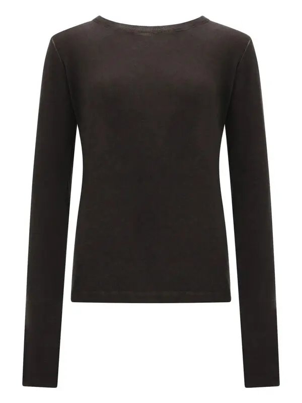 UMA WANG Elegant Knit Mini Top For Ss26 Collection
