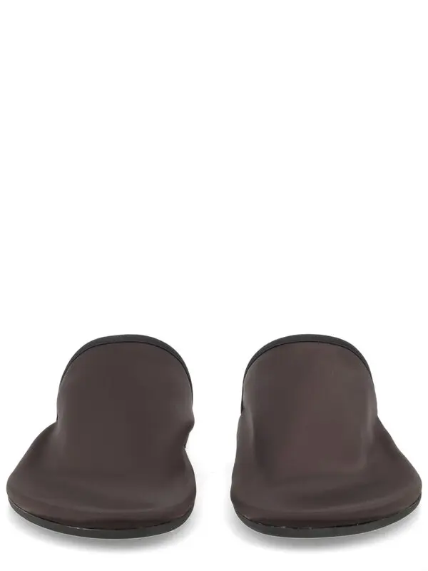 ALYSI Flat Slip-on Shoes - Brown