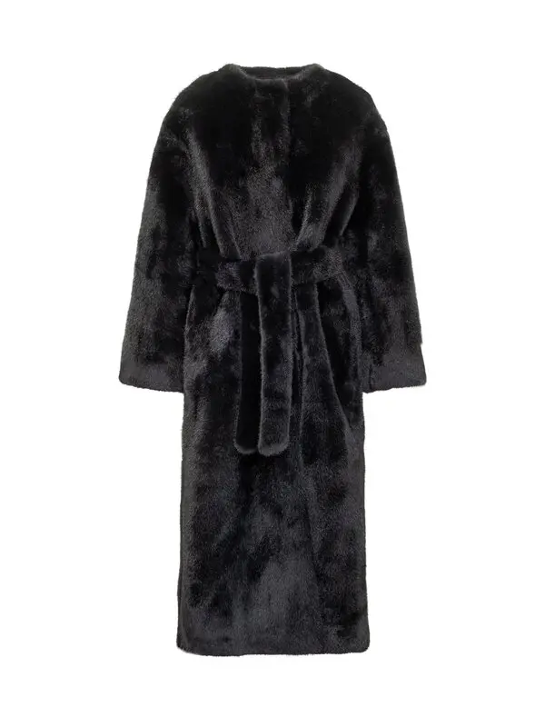 VALENTINI 1972 Chic Long Jacket With Belt