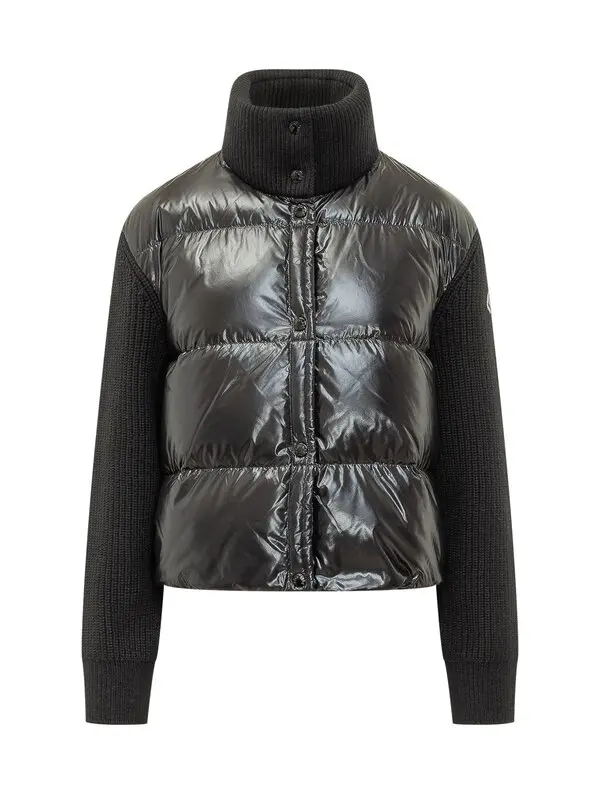 Moncler Cozy Knit Cardigan - Nero