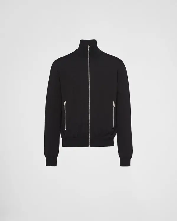 Prada Zip-up Cardigan Ss26 Collection