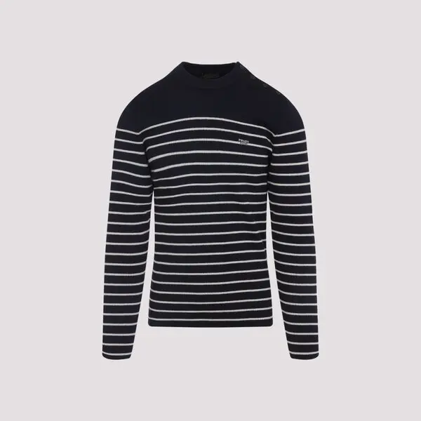 Prada Crew Neck Sweater - Blue