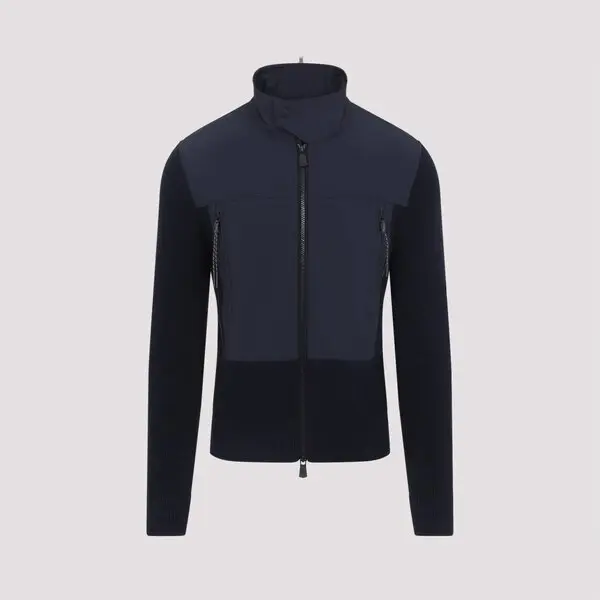 Moncler Cotton Cardigan - Blue