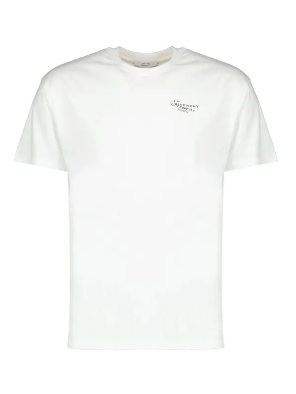 Givenchy Short Sleeve Logo Print T-shirt