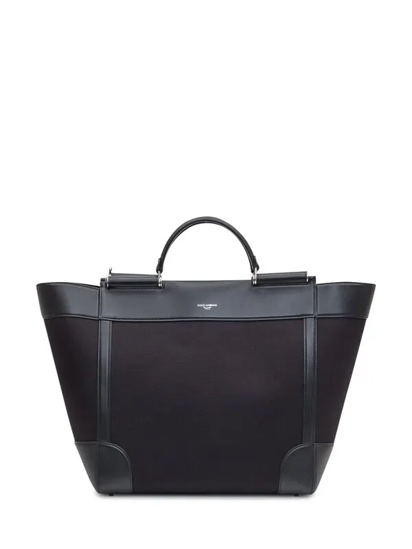 Dolce & Gabbana Mini Paint Texture Leather Shoulder Bag - Nero