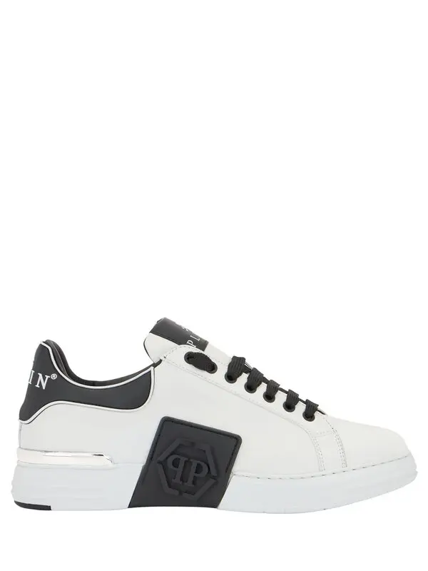 Philipp Plein Logo Plaque Low-top Trainers - Black