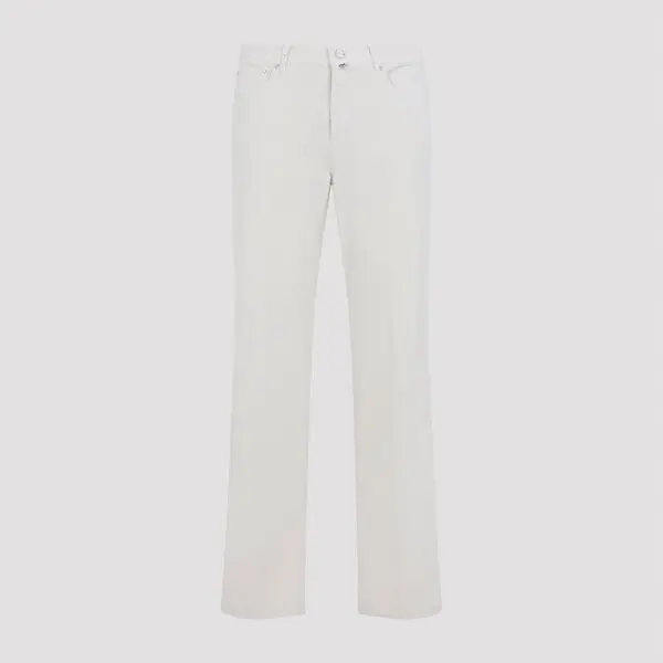 Kiton Regular Fit Cotton Blend Pants